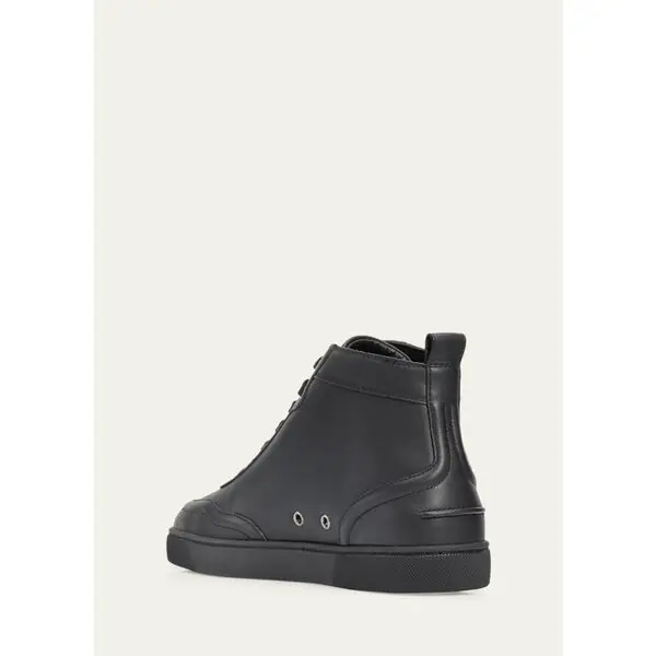 CHRISTIAN LOUBOUTIN Retero High-top Sneakers In Leather