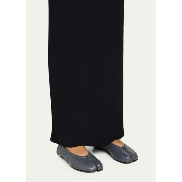 MAISON MARGIELA Tabi Leather Ballerina Flats