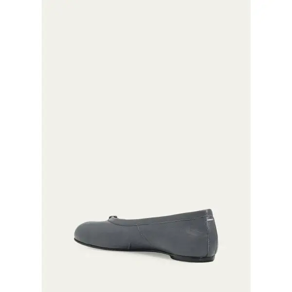 MAISON MARGIELA Tabi Leather Ballerina Flats