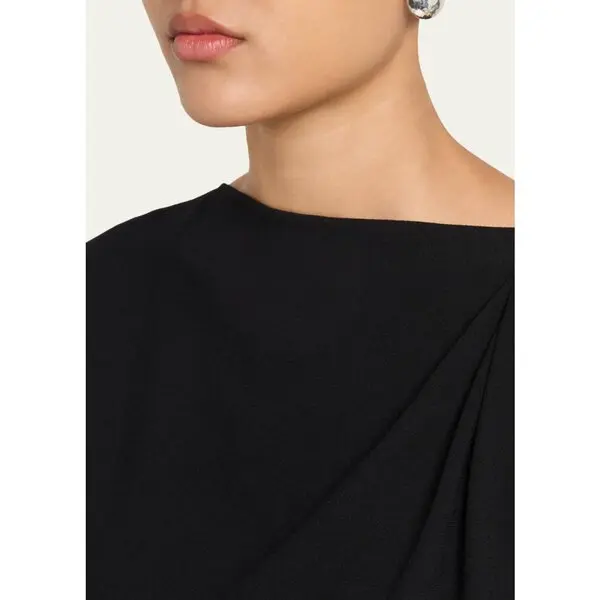 Vince Draped Shoulder Top - Blush Cloud