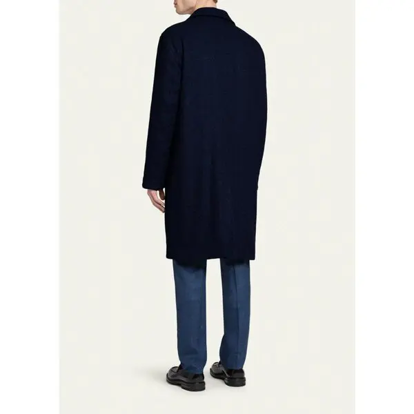 Kiton Cashmere Long Car Coat