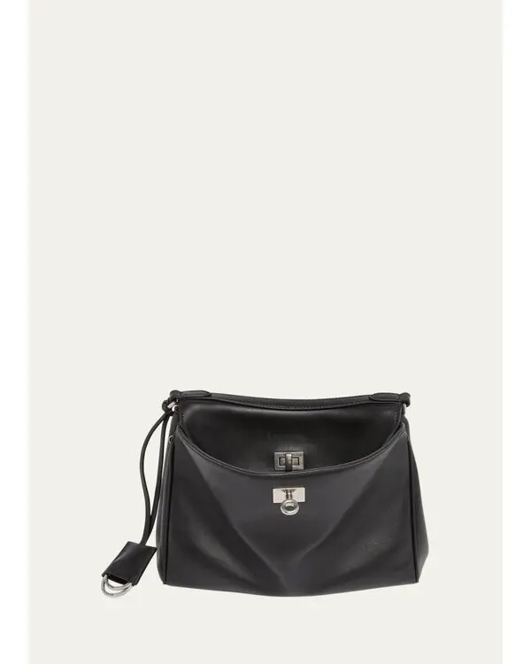 Balenciaga Rodeo Leather Messenger Bag