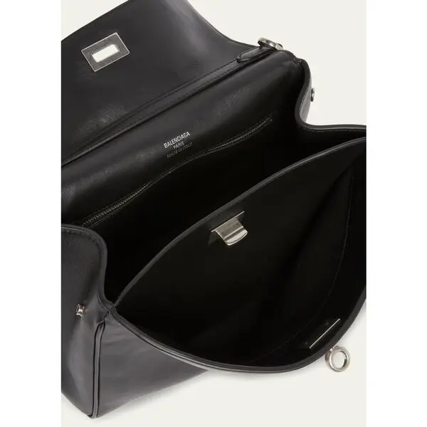 Balenciaga Rodeo Leather Messenger Bag