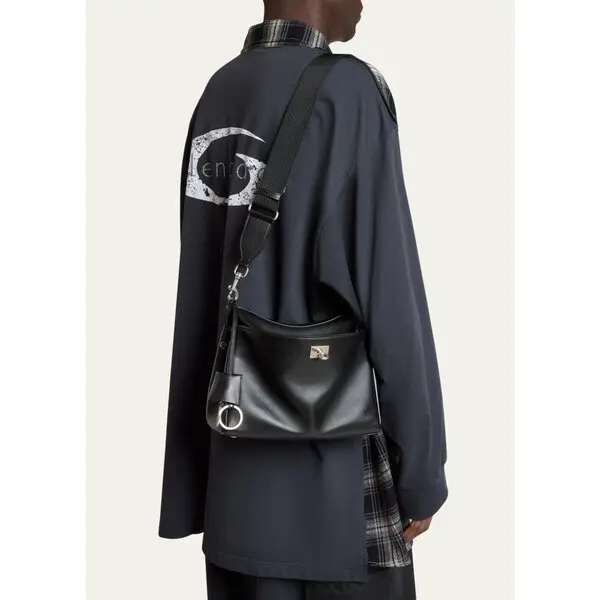Balenciaga Rodeo Leather Messenger Bag