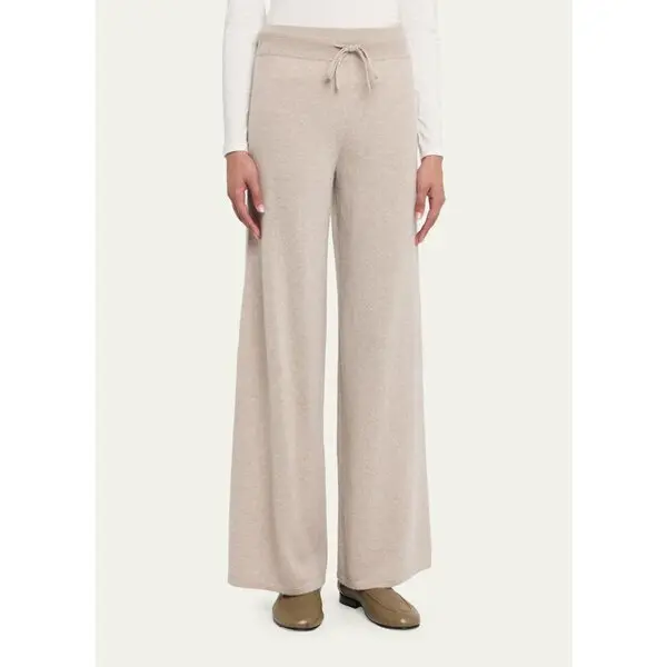 LISA YANG Sofi Cashmere Straight-leg Pull-on Trousers