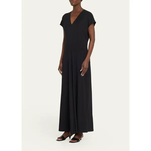 TOTEME V-neck Jersey Dress