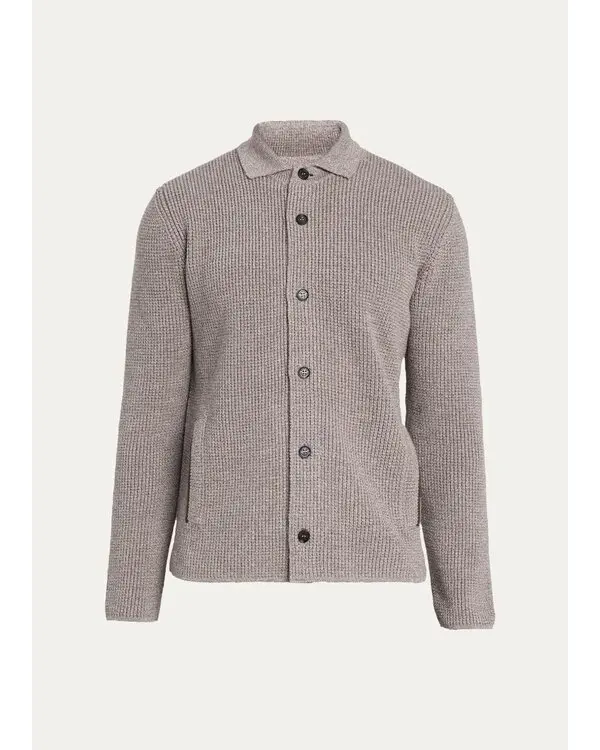 MAURIZIO BALDASSARI Light Brenta Cotton Overshirt