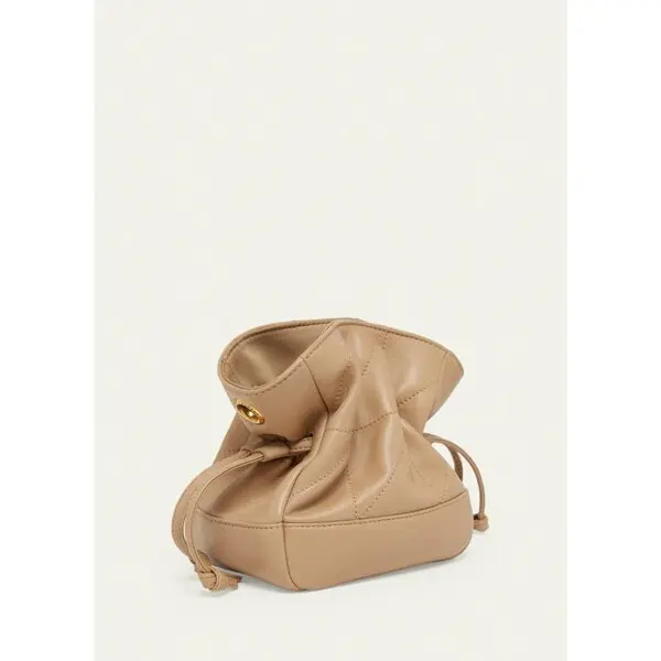 Saint Laurent Jamie Mini Quilted Leather Shoulder Bag - Beige