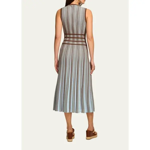 Ramy Brook Arlette Knitted Midi Dress