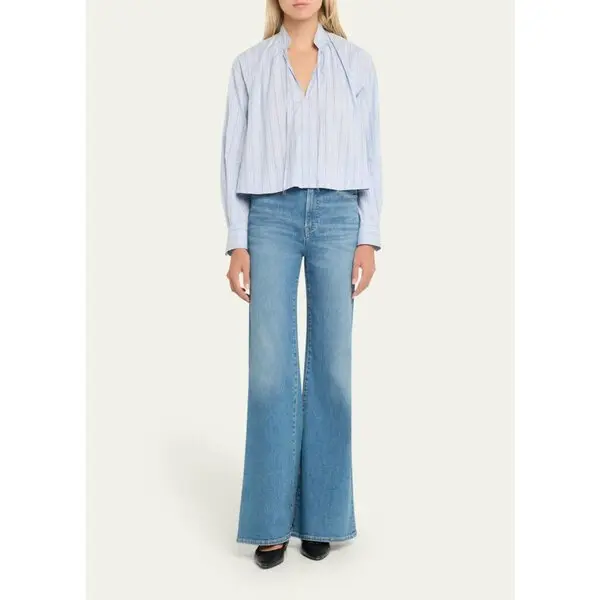 Veronica Beard Joplin High-rise Flare Jeans