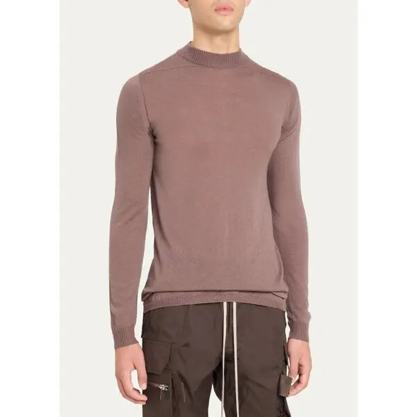 Rick Owens Merino Wool Crewneck Sweater