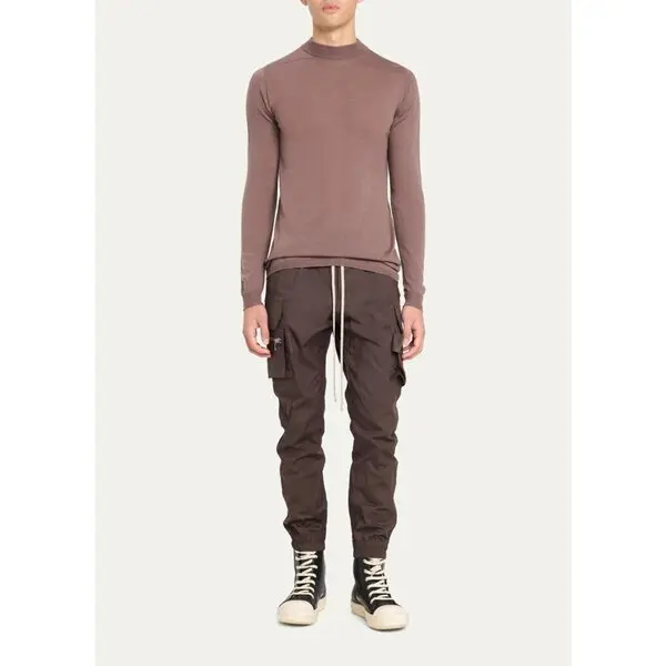Rick Owens Merino Wool Crewneck Sweater