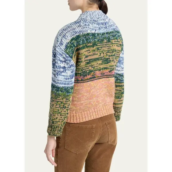 Stella McCartney Alpaca Jacquard Crewneck Sweater