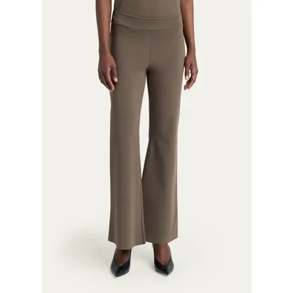 Stella McCartney Compact Knit Iconic Flared Pants