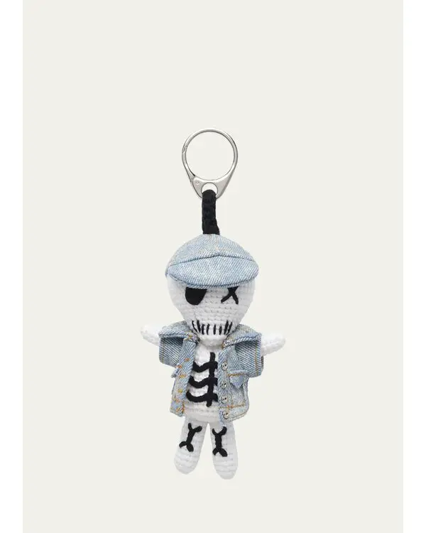 Alexander McQueen The Doll Denim Bag Charm