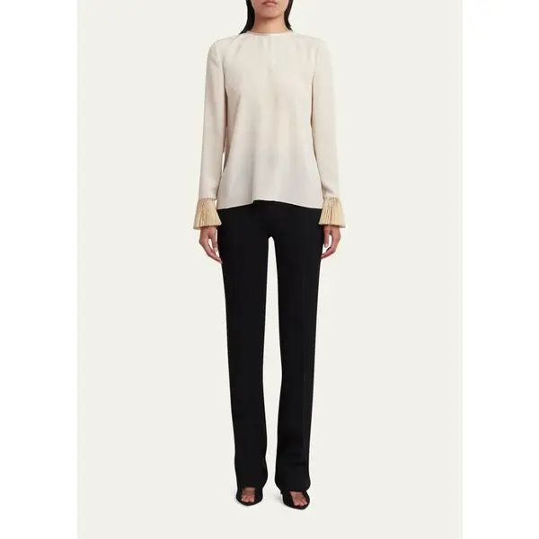 Valentino Garavani Mid-rise Slim Pants