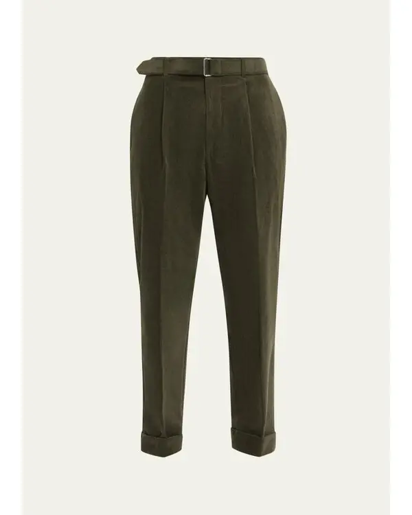 Officine Générale Hugo Corduroy Belted Trousers