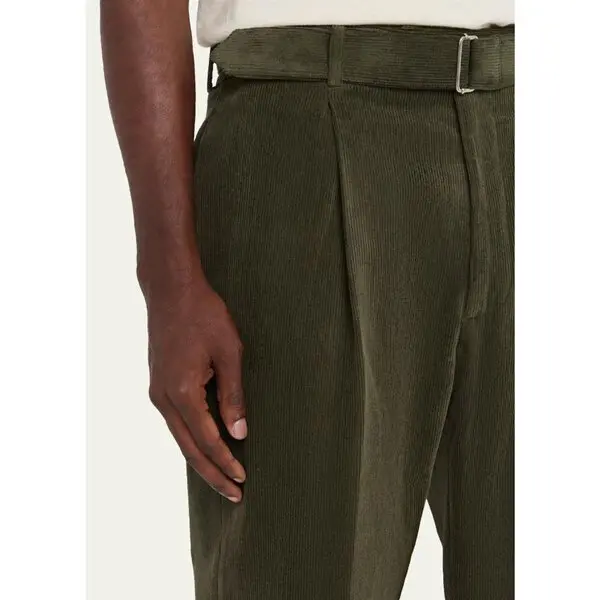 Officine Générale Hugo Corduroy Belted Trousers