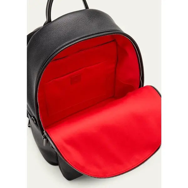 CHRISTIAN LOUBOUTIN Nostalgic Calf Empire Leather Backpack
