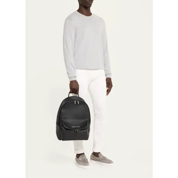 CHRISTIAN LOUBOUTIN Nostalgic Calf Empire Leather Backpack