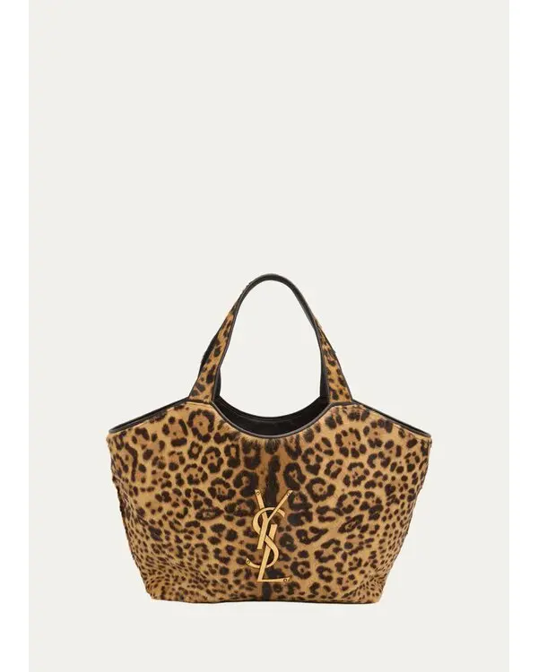 Saint Laurent Icare Medium Calf Hair Tote Bag