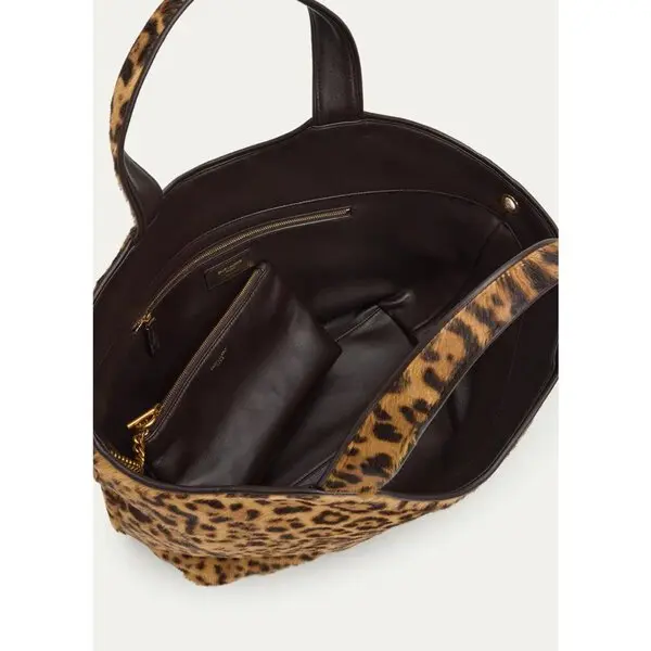 Saint Laurent Icare Medium Calf Hair Tote Bag