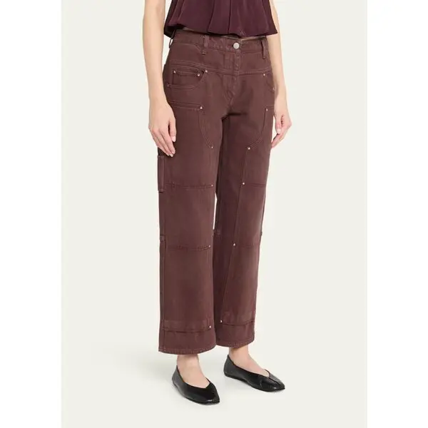 3.1 Phillip Lim Denim Carpenter Pants - Espresso
