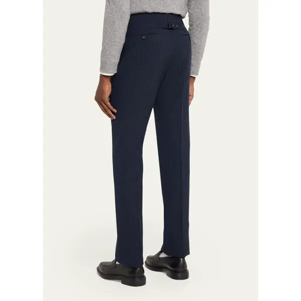 Thom Browne Stripe Cotton Tailored Pants