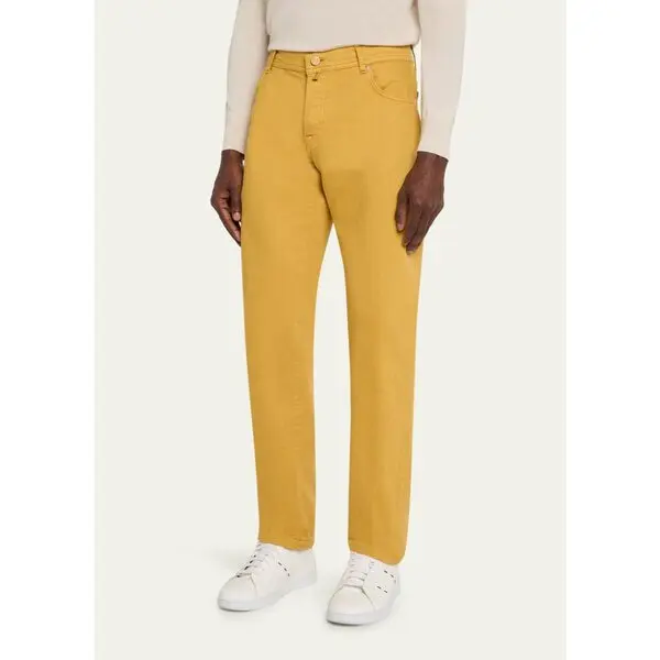 Kiton Kurabo Slim Fit Cotton Stretch Five-pocket Pants