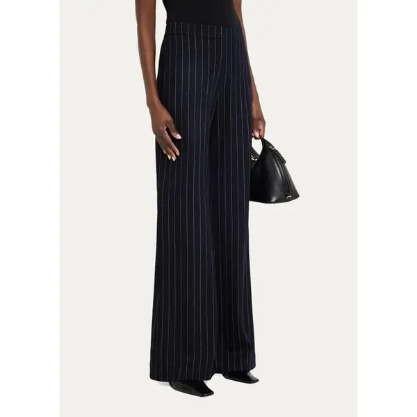 Lafayette 148 New York Lafayette Pinstripe Flare-leg Pants