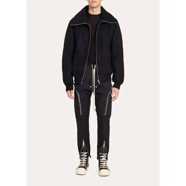 Rick Owens Zipped-trim Drawstring Joggers