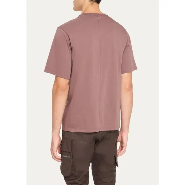 Rick Owens Cotton Jersey Crewneck T-shirt