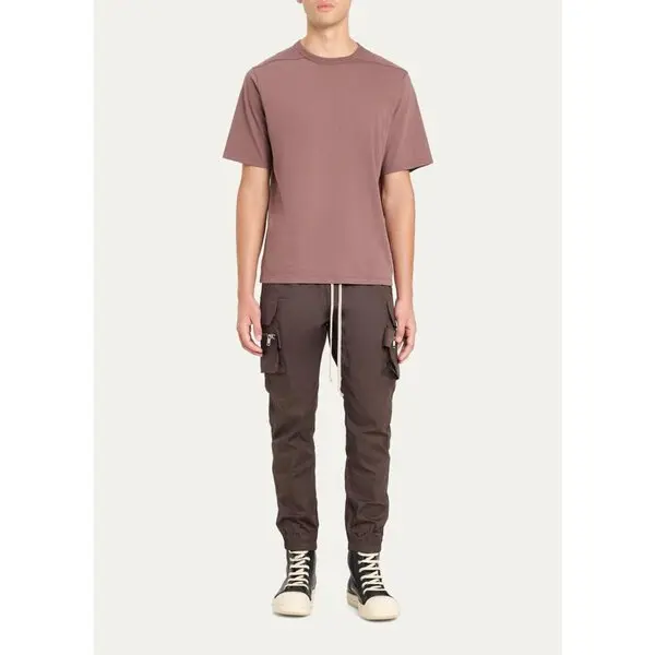 Rick Owens Cotton Jersey Crewneck T-shirt