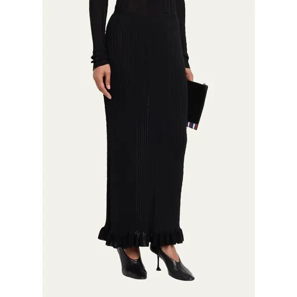 Proenza Schouler Monet Ribbed Maxi Skirt