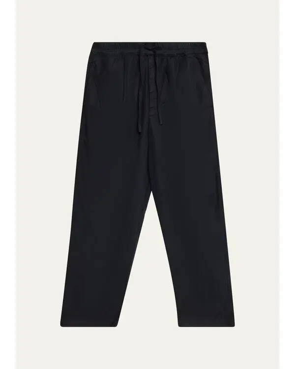 Officine Générale Peterson Cotton Twill Drawstring Pants