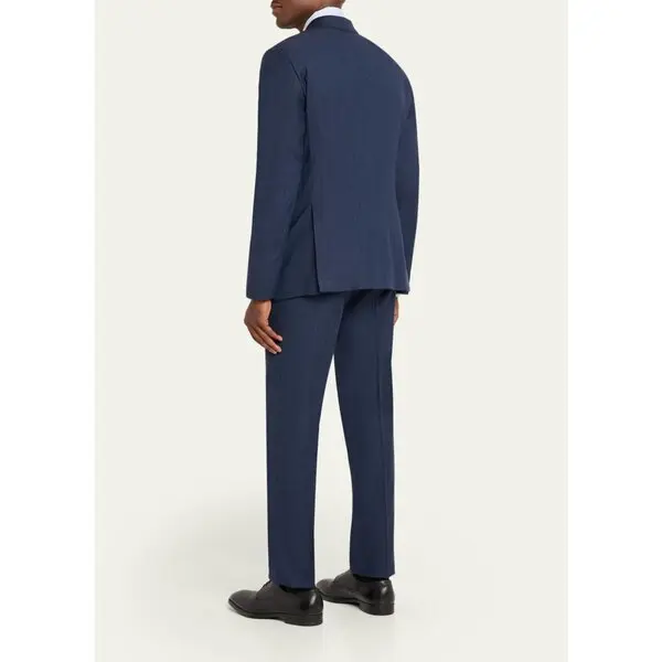 Giorgio Armani Soft Line Chevron Single-breasted Suit