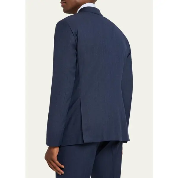 Giorgio Armani Soft Line Chevron Single-breasted Suit