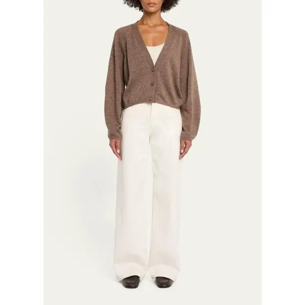 Officine Générale Jaima Boxy Raglan-sleeve Cardigan