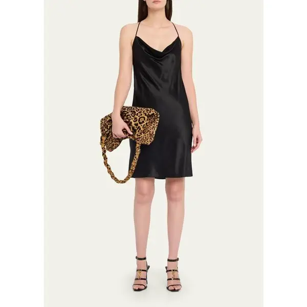 Saint Laurent Amalia Medium -print Pony Hair Shoulder Bag