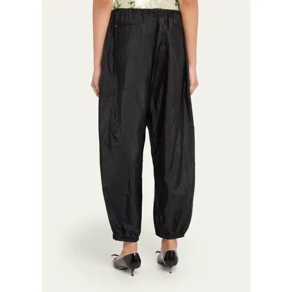 Brandon Maxwell Scout Drawstring Cargo Pants