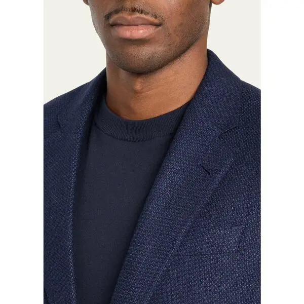 Giorgio Armani Soft Textured Single-breasted Sport Coat
