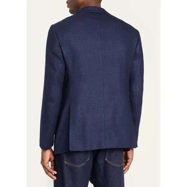 Giorgio Armani Soft Textured Single-breasted Sport Coat