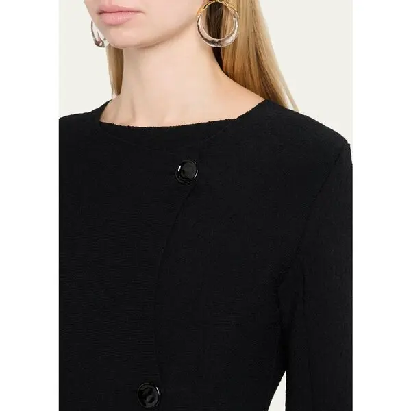 Proenza Schouler Sukki Boucle Collarless Jacket