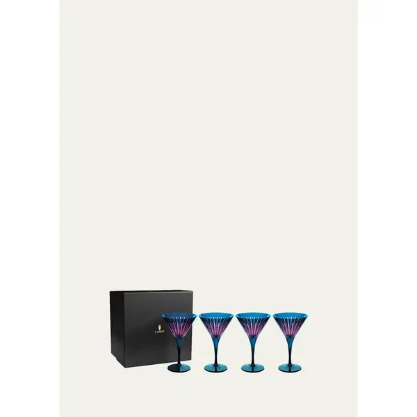 L'Objet Prism 8 Oz. Martini Glasses, Set Of 4