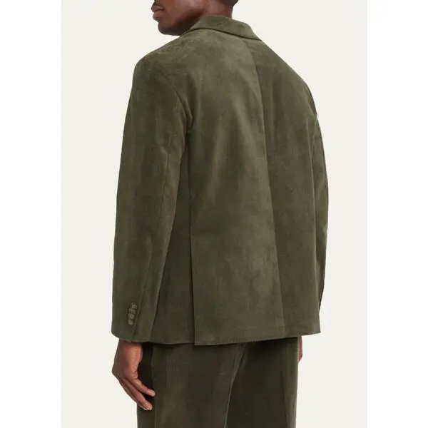 Officine Générale Michel Corduroy Single-breasted Sport Coat