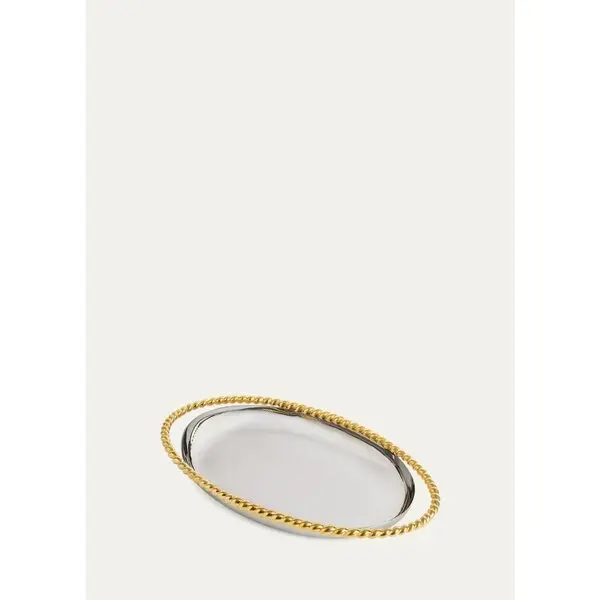 L'Objet X Jessica Mccormack Corde Oval Platter, Large
