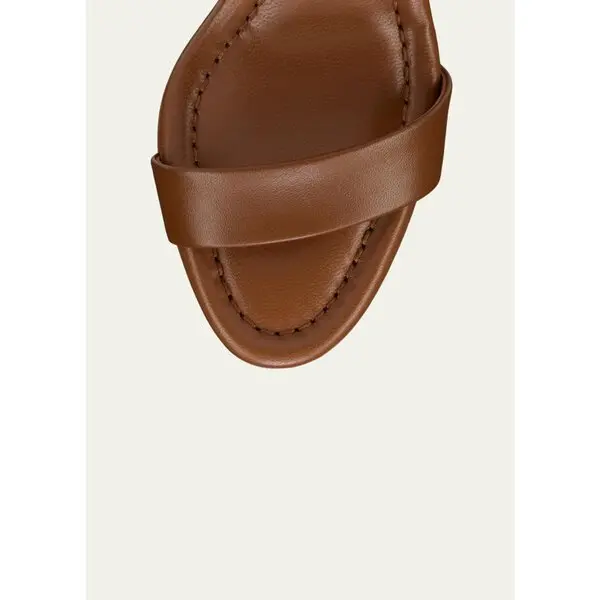 CHRISTIAN LOUBOUTIN 85mm Miss Jane Leather Sandals