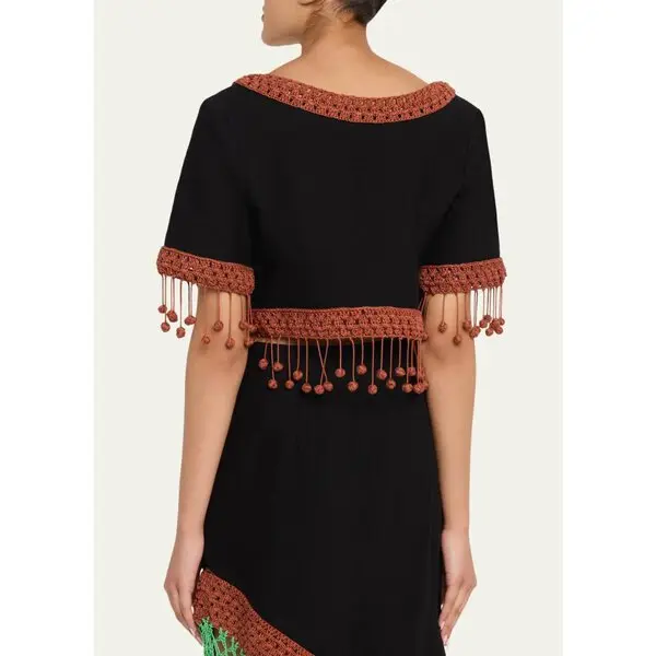 Rosie Assoulin Return Of The Mac Crop Top