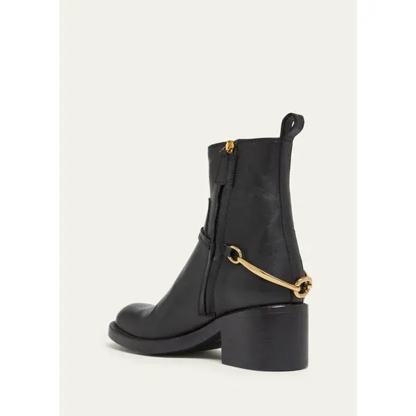 Chloé Dakota Leather Ankle Booties