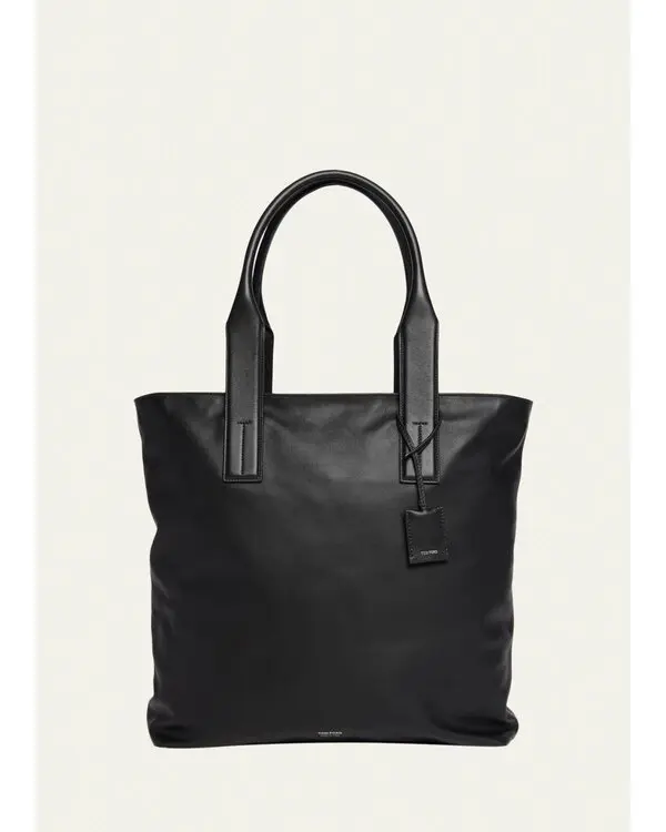 TOM FORD Soft Leather North-south Tote Bag